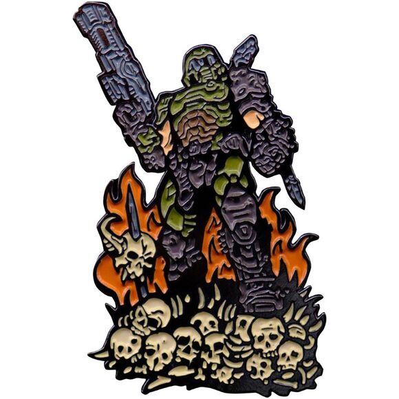 Fanattik | Other | Doom Eternal Limited Edition Pin Badge Doom Slayer ...
